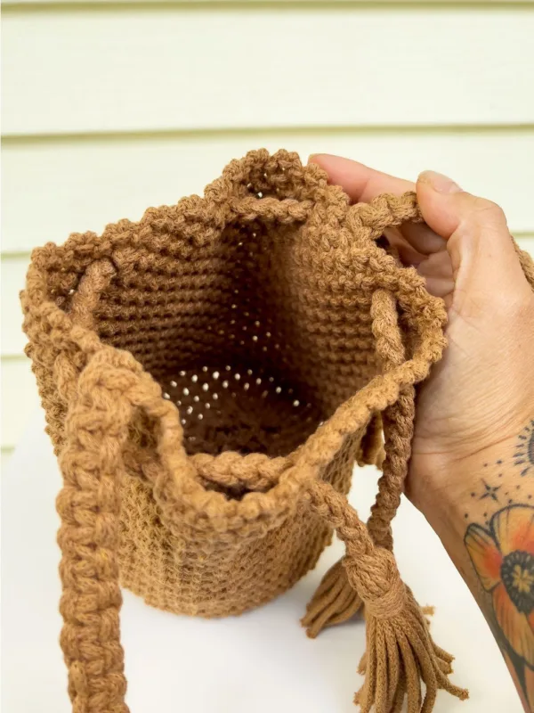 Flora • Macrame Bag Wayuu Style • Basico Macrame