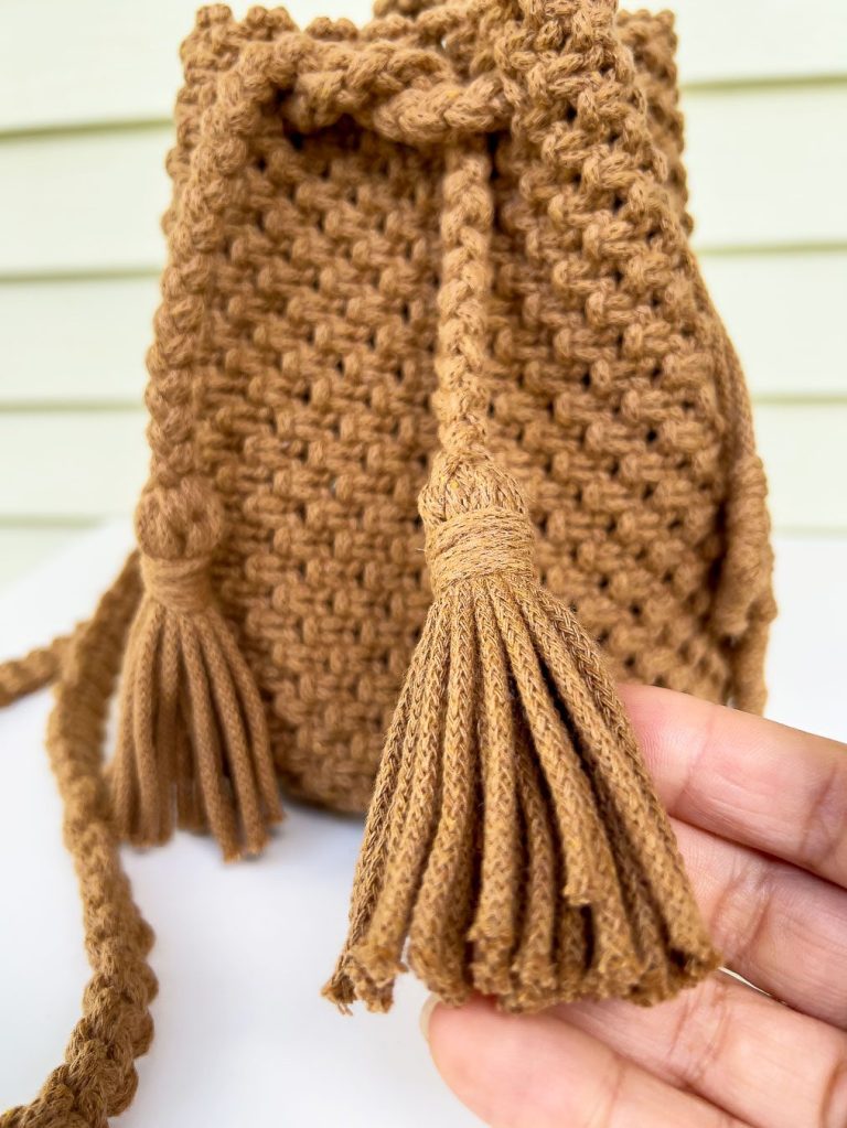 Flora • Macrame Bag Wayuu Style • Basico Macrame