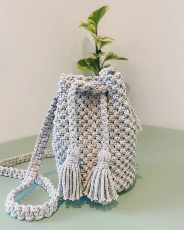 Flora • Macrame Bag | Wayuu style • Basico Macrame